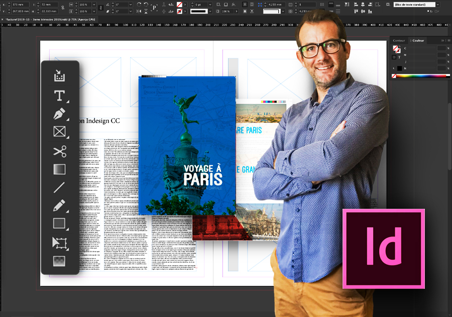 Indesign CC - Avancé à perfectionnement + Ateliers